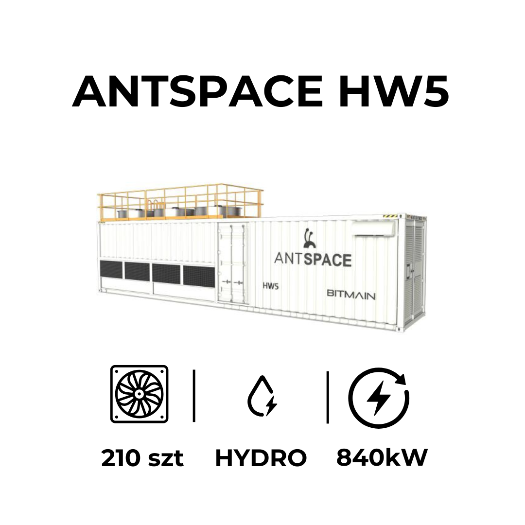 ANTSPACE HW5 - hydro container - koparki kryptowalut OnlyBestMiners